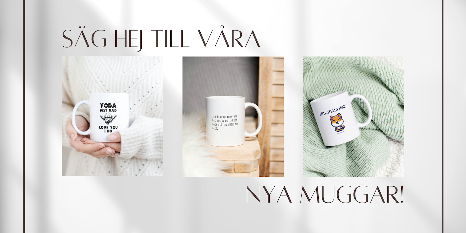 Köp roliga muggar, muggar med text och roliga presenter – RoligaMuggar.se